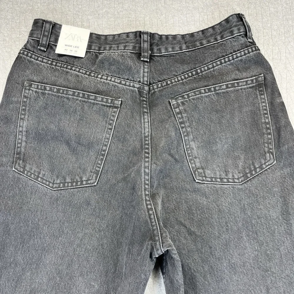 Zara | Pants & Jumpsuits | New Zara Baggy Wide Leg Jeans Women Highrise ...